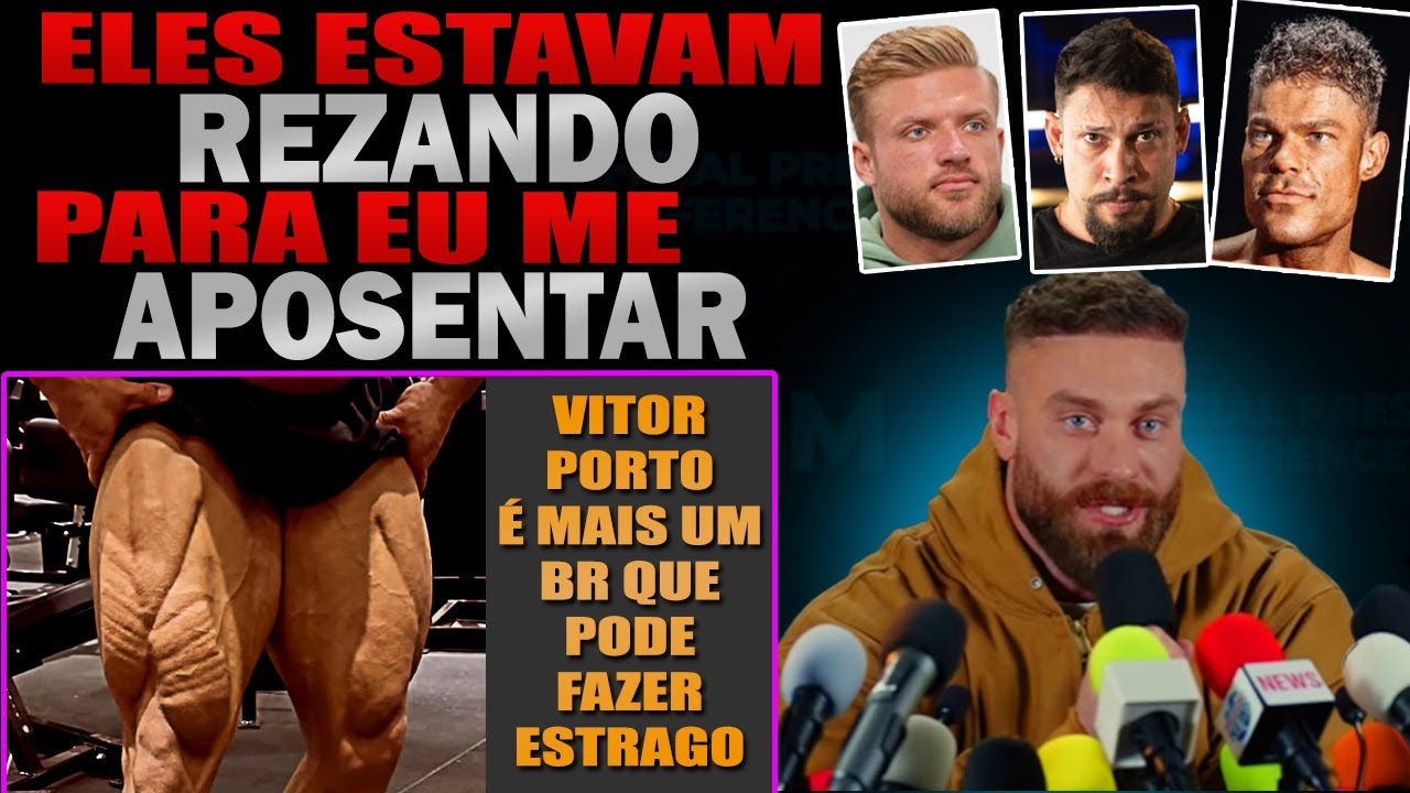 CBUM fala sobre seu futuro e provoca Ramon Dino, Urs e Vissers - YouTube