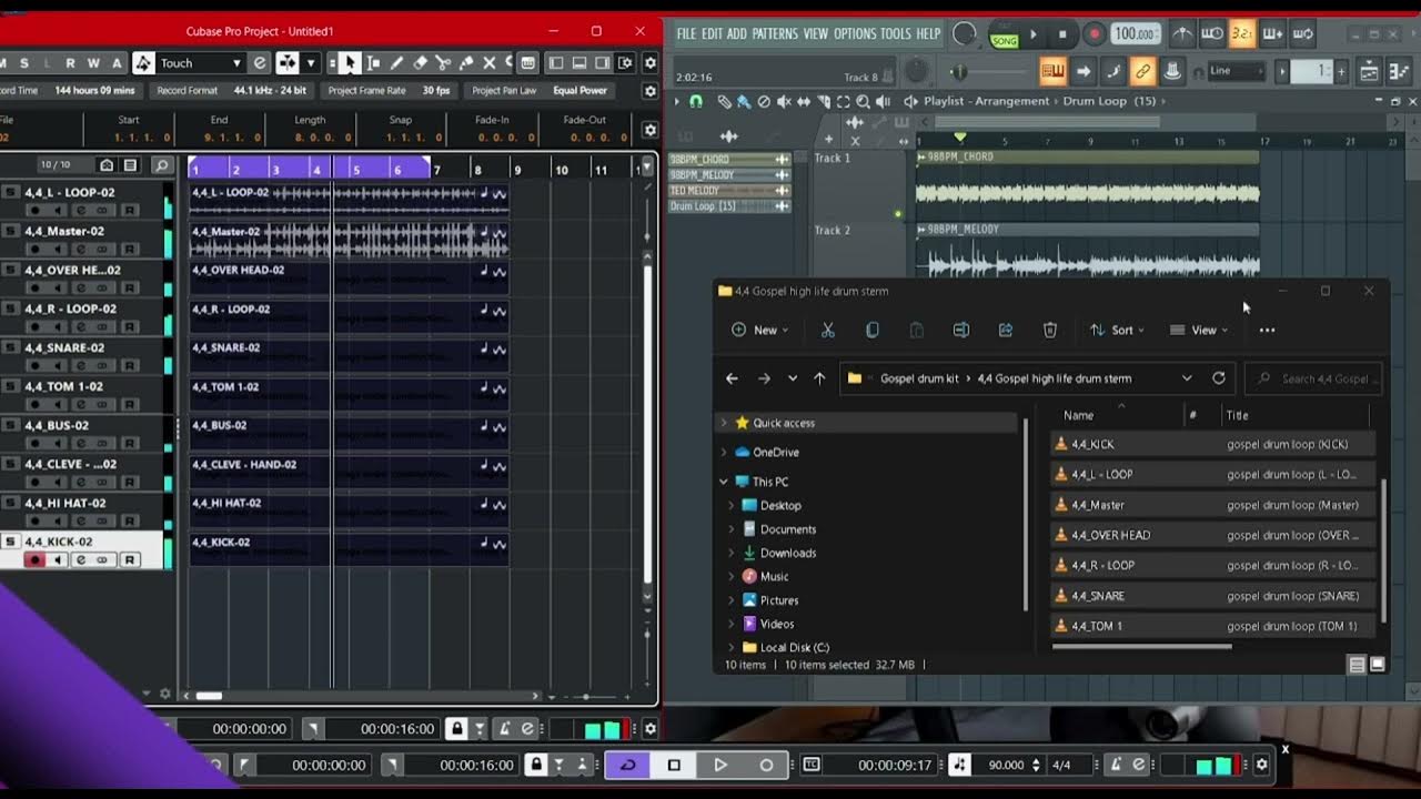 How to use loops and samples packs - YouTube