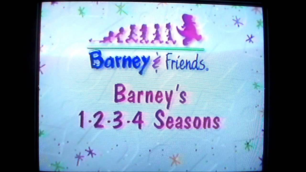 Opening And Closing To Barney s 1 2 3 4 Seasons 1996 VHS lyrick4life435 opening-and-closing-to-barney-s-1-2-3-4-seasons-1996-vhs-lyrick4life435