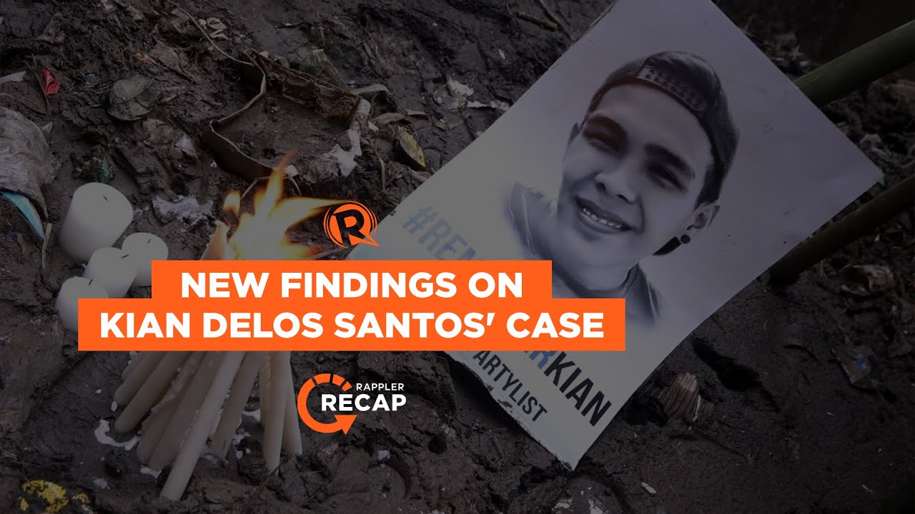 Rappler Recap: New findings on Kian delos Santos' case - YouTube