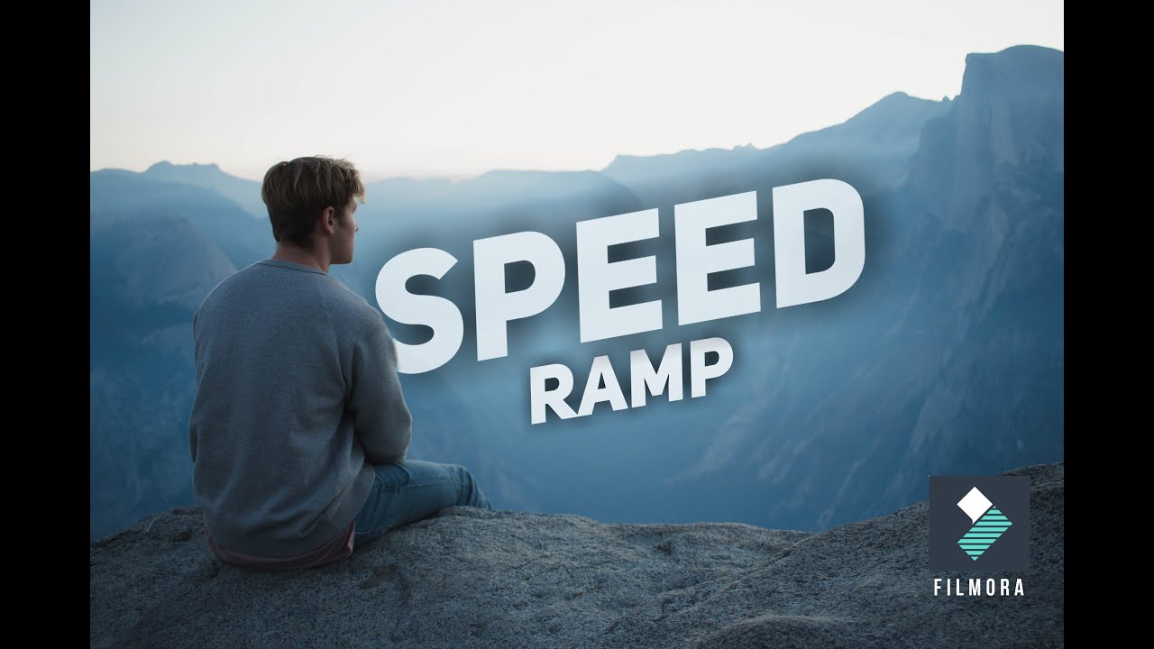 how to make smooth speed ramp motion in filmora - YouTube