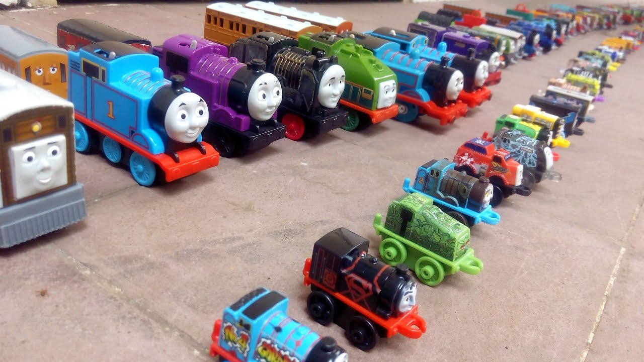 My Entire Collection of Thomas & Friends : Minis, Trackmaster ...