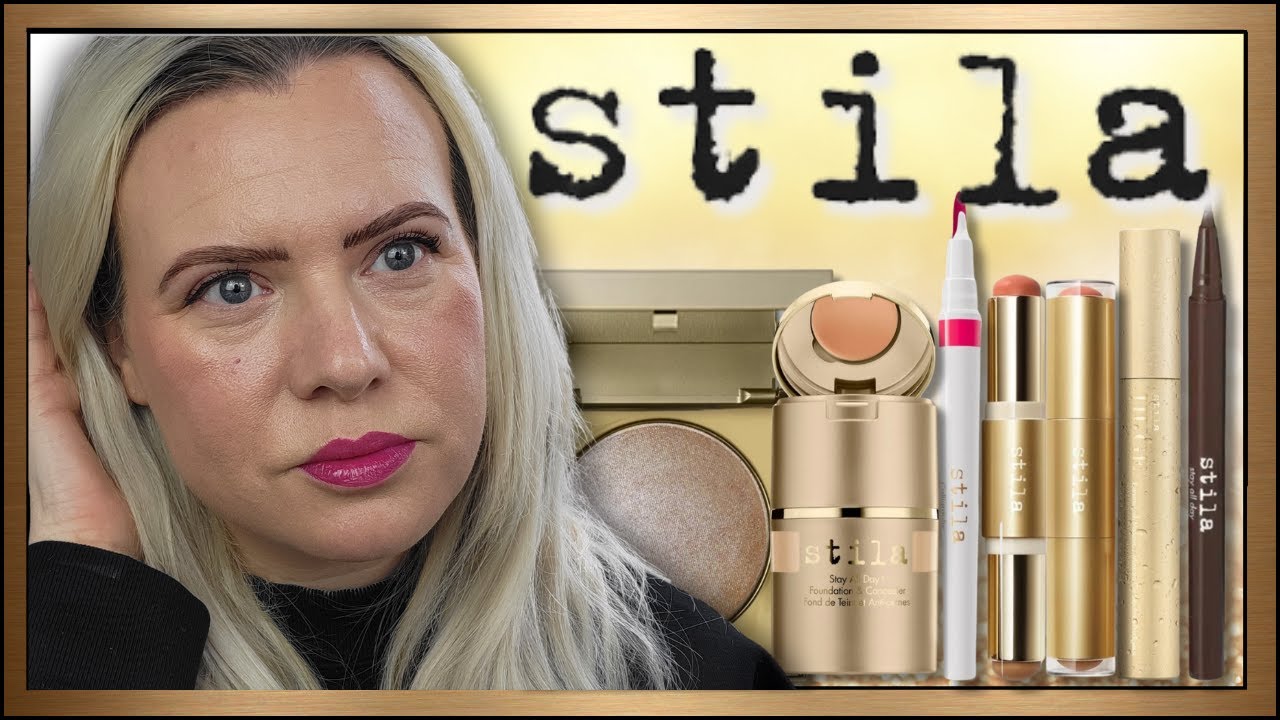 TESTING NEW STILA COSMETICS MAKEUP *Full Face of Stila* | Clare Walch ...