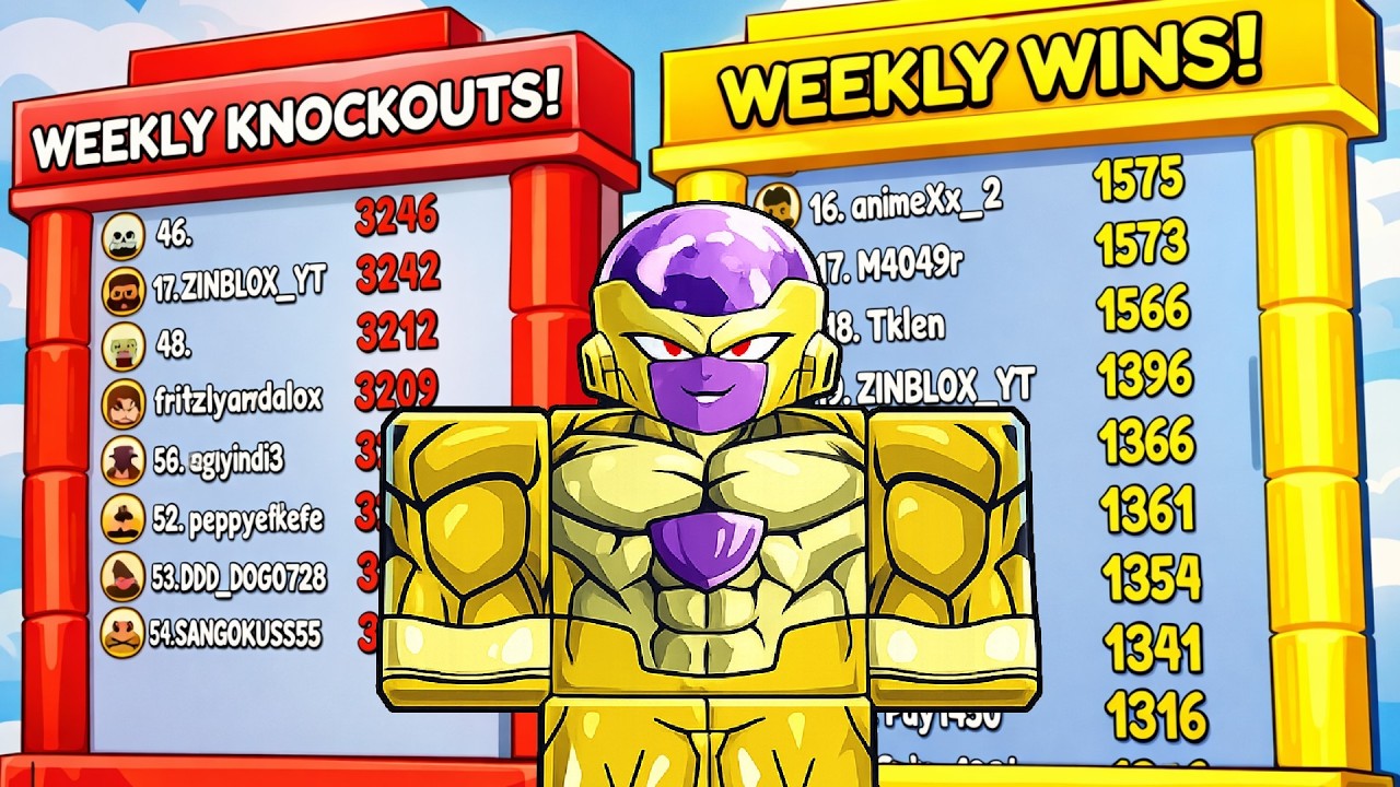 IV'E FINALLY UNLOCKED GOLDEN FRIEZA IN ROBLOX IN ANIME KNOCKOUT - YouTube