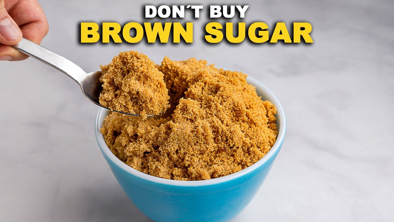 How to Make Brown Sugar in 5 Minutes - YouTube