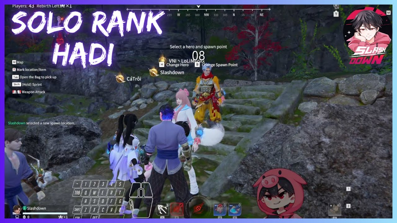 Solo Rank Gameplay - Hadi 12 kills #6 Naraka Bladepoint - YouTube