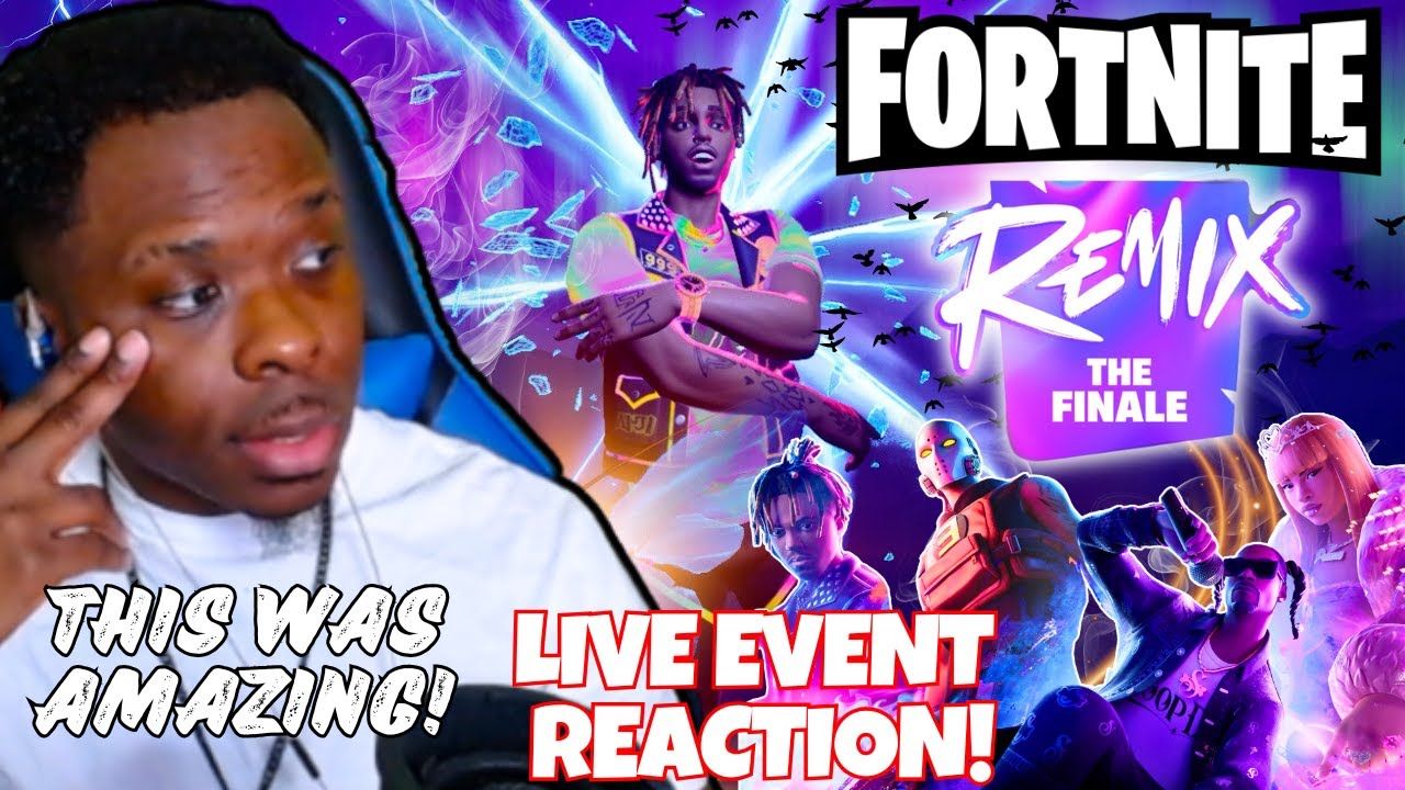 Fortnite Chapter 2 Remix The Finale Live Event JUICE WRLD TRIBUTE 🔥 ...