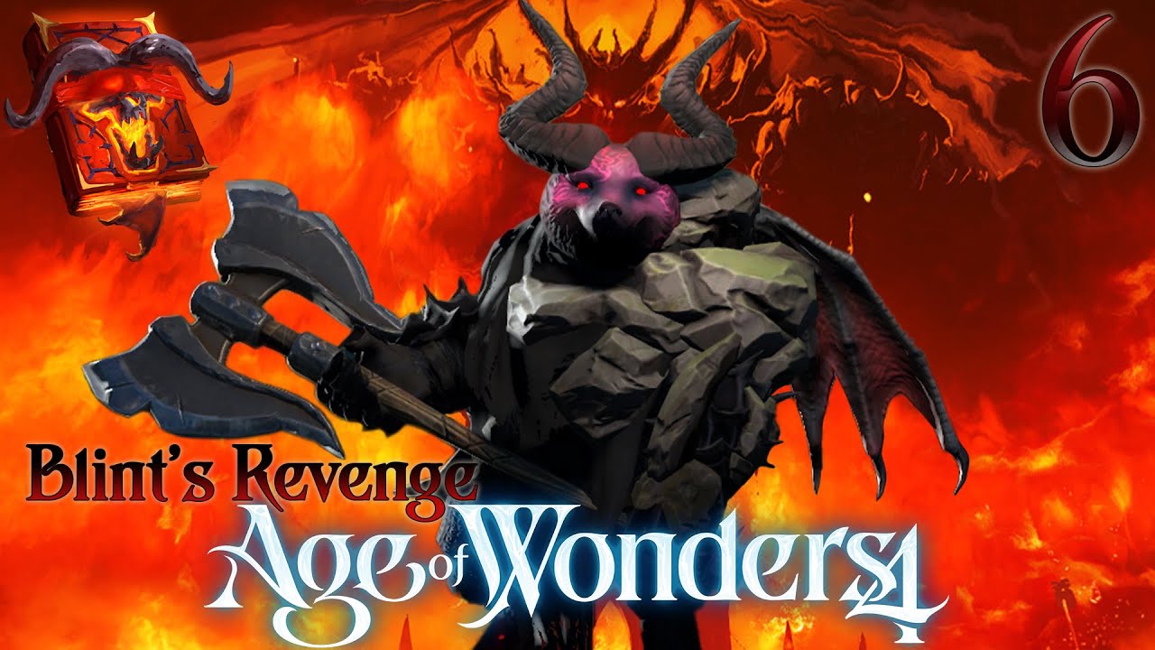 Demon Lord Blint Becomes The Lord Of Chaos! | Age Of Wonders 4 - YouTube