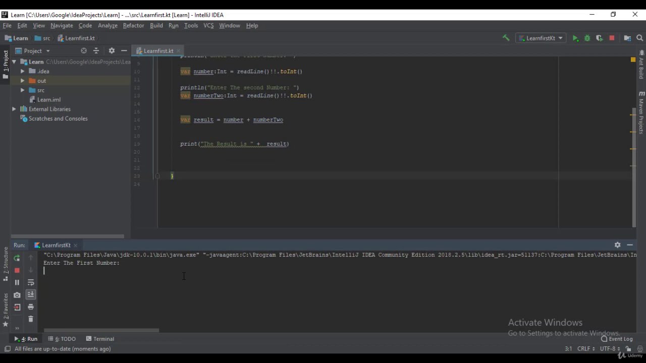 7 Math In Kotlin Learnkotlin Learnfromhome Youtube
