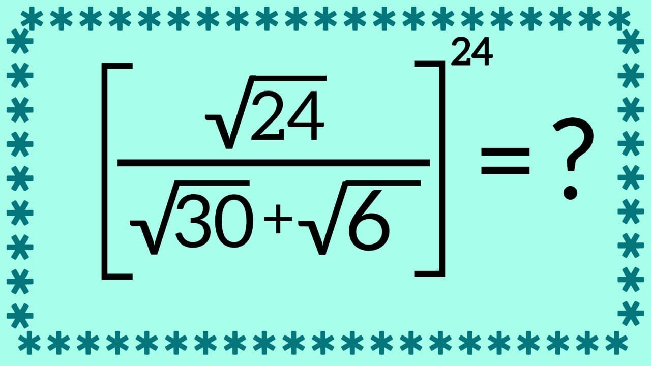 Japanese | Can you Solve this?? | Math Olympiad | Square Root Problem | - YouTube
