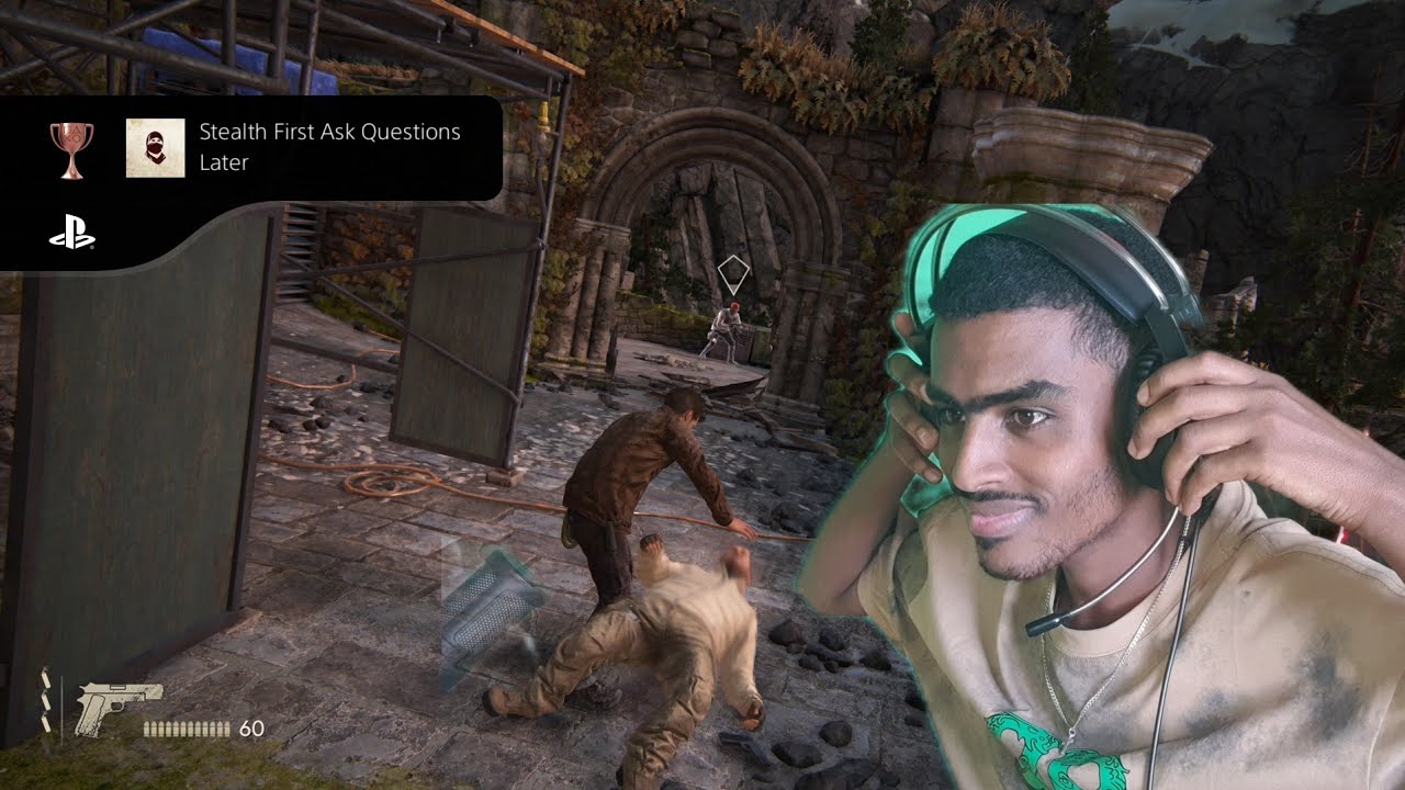 Uncharted 4 Part 8: Battle with the Unseen Enemy! - YouTube