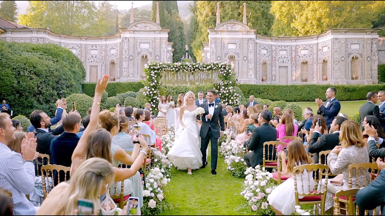 Elina and Sam - Wedding in Villa d'Este Lake Como - YouTube