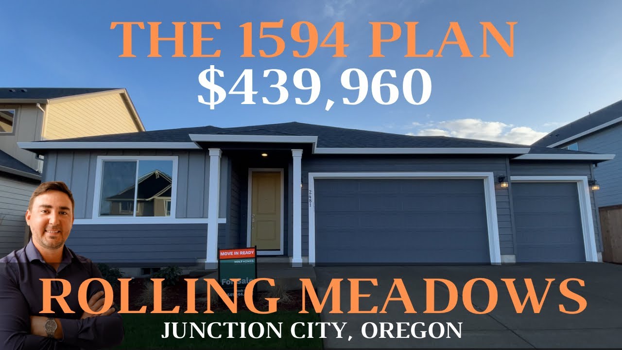 The 1594 Plan | New Construction Home Tour by Holt Homes | Rolling ...