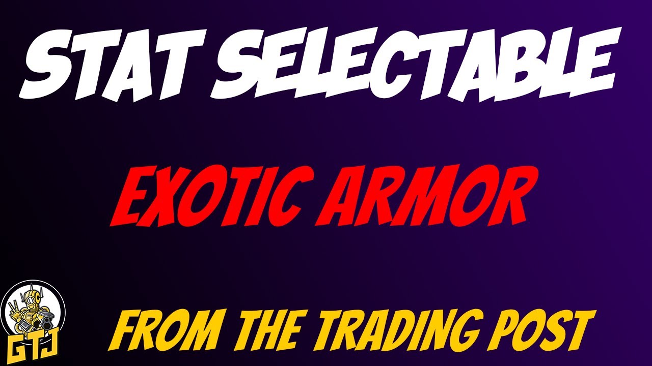 GW2 How To Get Stat Selectable Exotic Armor From The Trading Post | GW2 ...