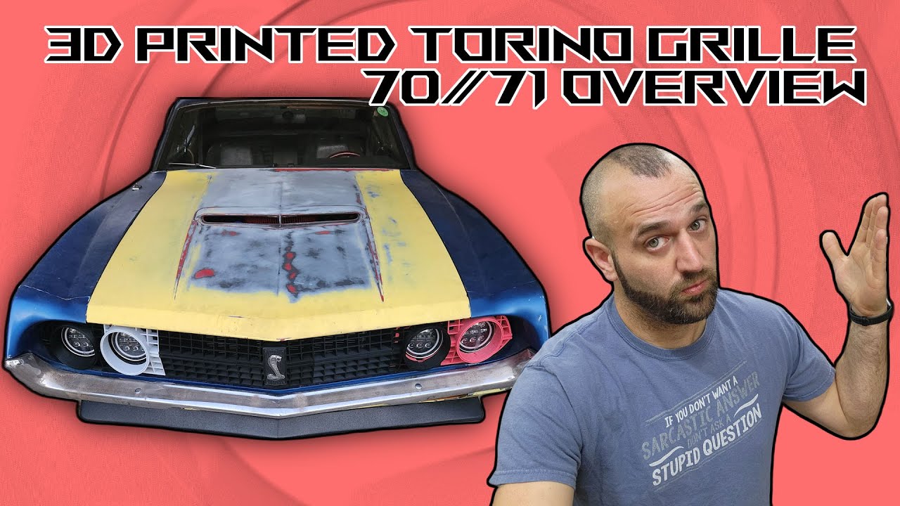 The Incredible 3D Printed Grille for the Classic 71 Torino: A Game ...