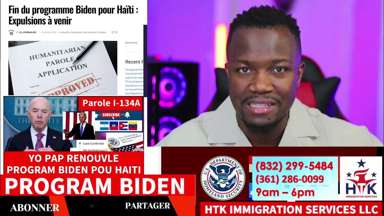 MEN KISA POU MOUN BIDEN YO DWE FAIT AVAN ANE ANE A FINI POU YO KA LEGAL NAN PEYI A - YouTube