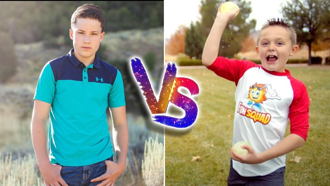 Bryton Myler (Ninja Kidz Tv) Vs Kade Skye (Kids Fun TV) 🔥 ...