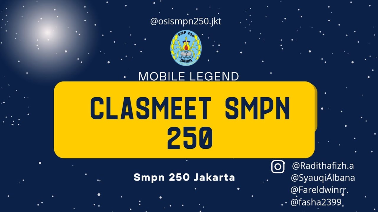 Classmeet Mobile Legends Youtube 2307