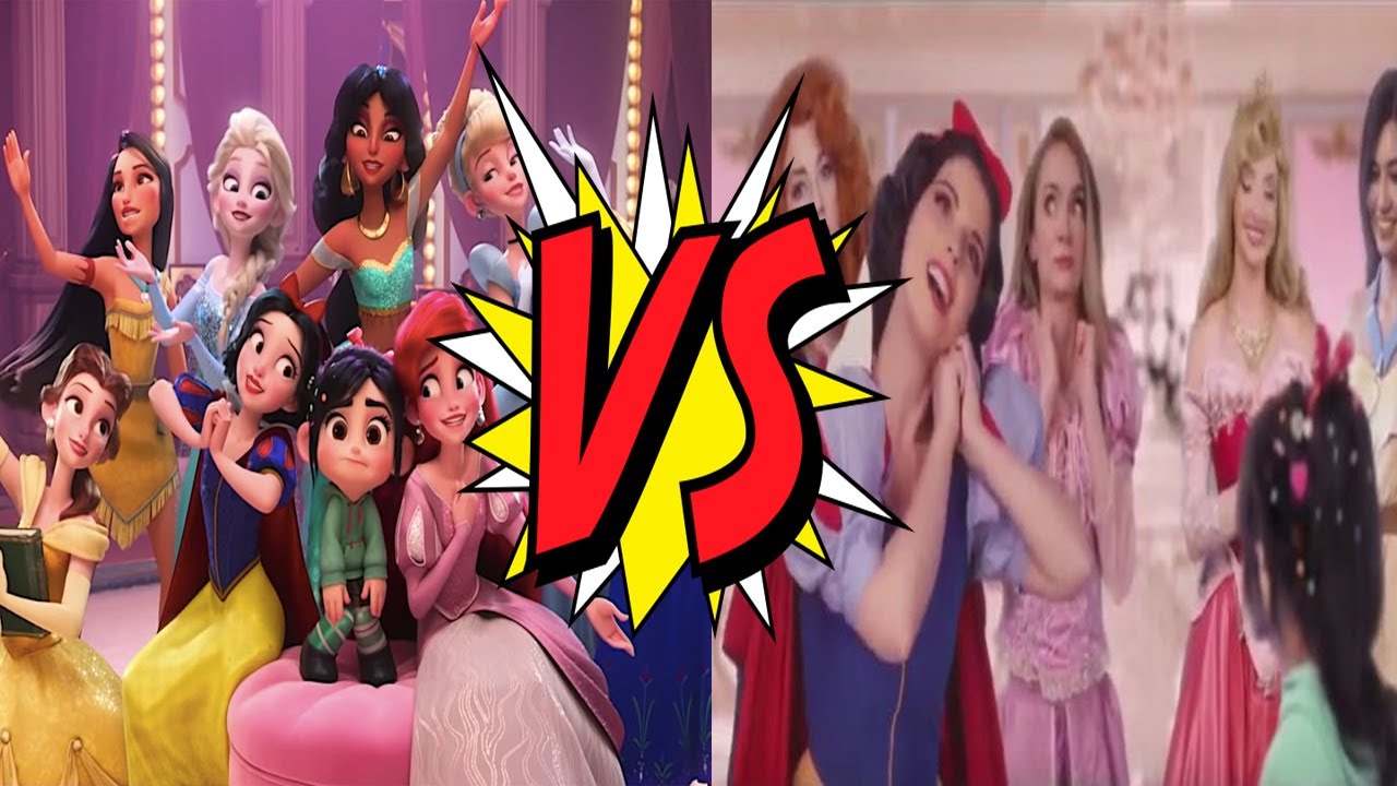 Disney princess vs Real life | All One - YouTube