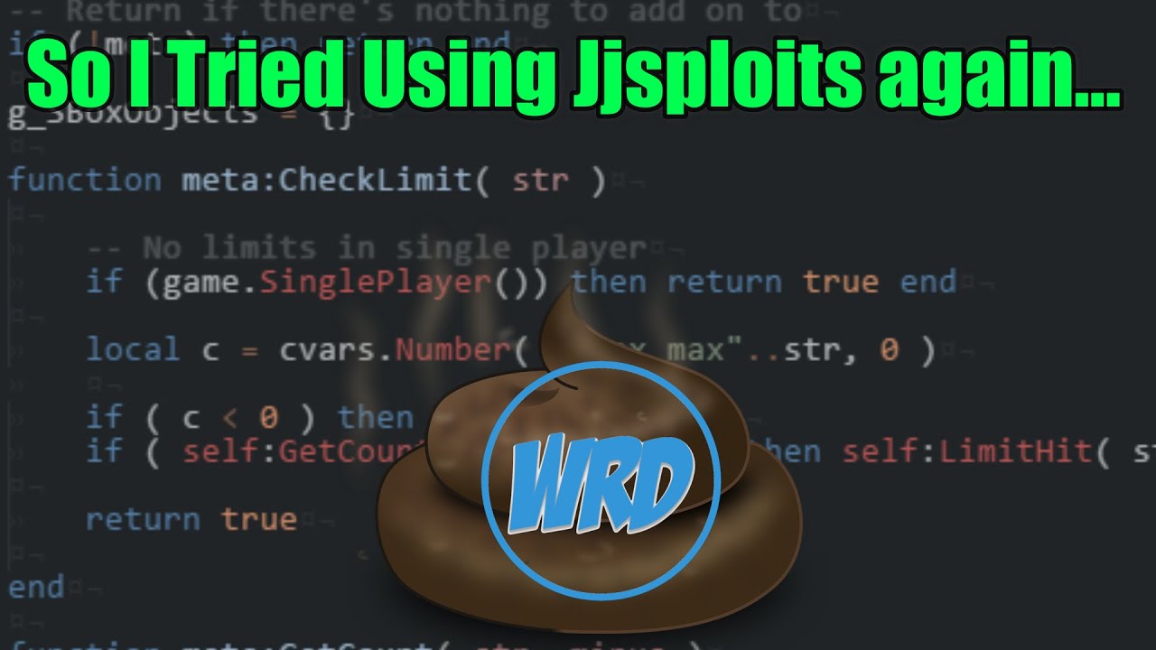So, I tried using jjsploits...for the 1st time... - YouTube