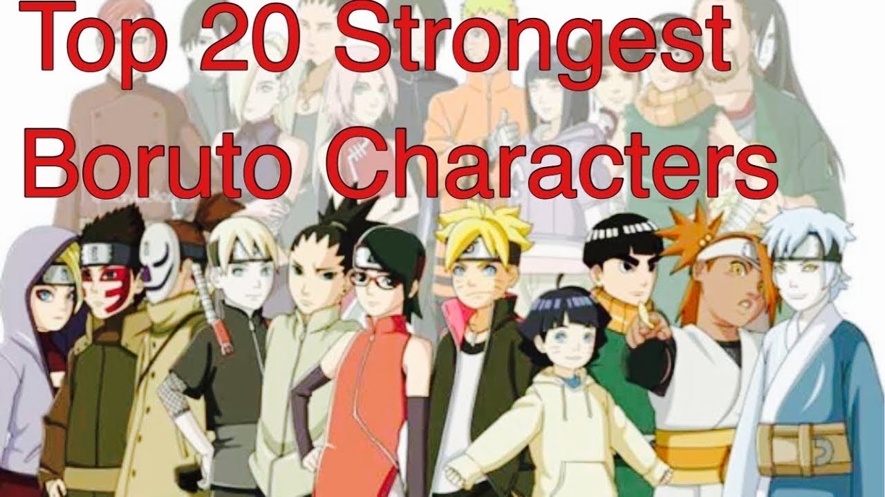 Top 20 Strongest Boruto Characters - YouTube
