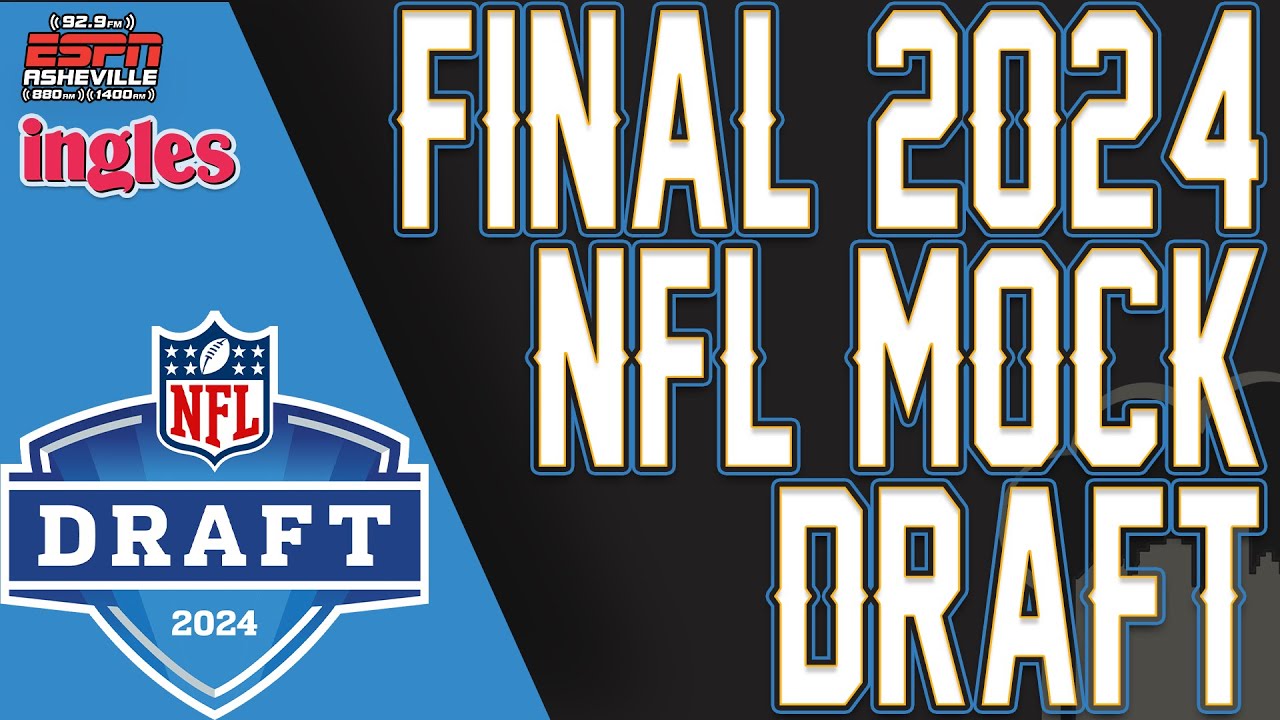 2024 NFL Draft Day: LIVE in Detroit with our FINAL Mock Draft 04.25.24 ...