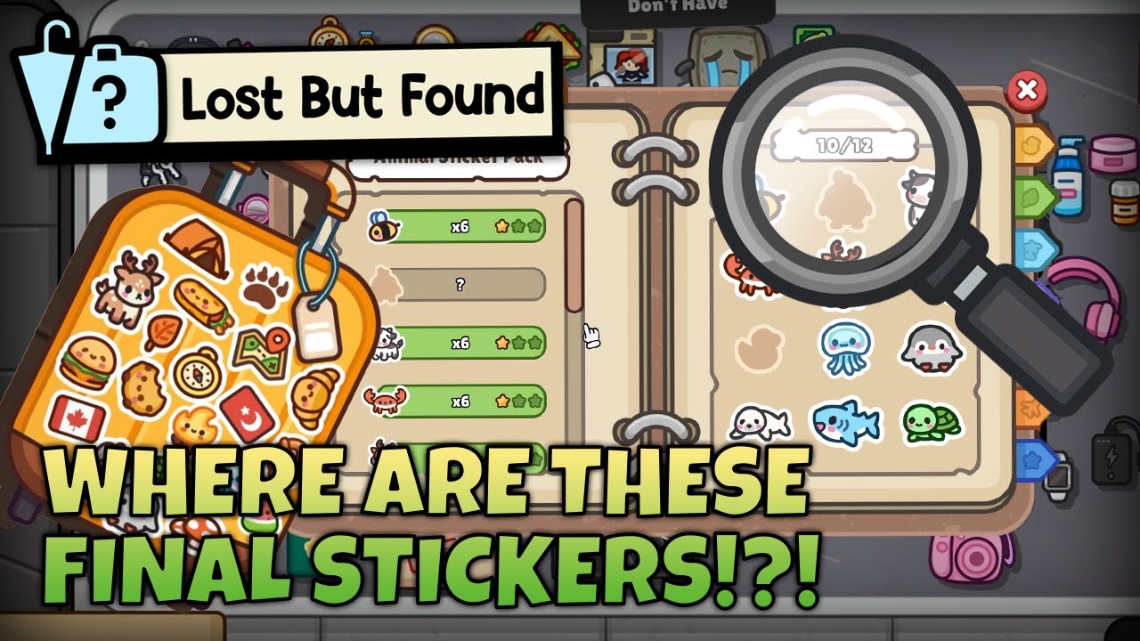 NEARLY LOSING IT OVER STICKERS | Lost But Found | Mayhem Mode - YouTube
