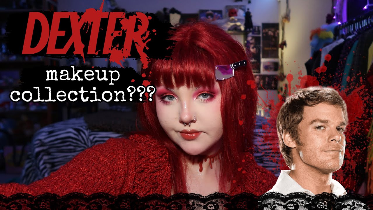 Dexter makeup review 🩸🔪 - Dexter x Lethal Cosmetics - YouTube
