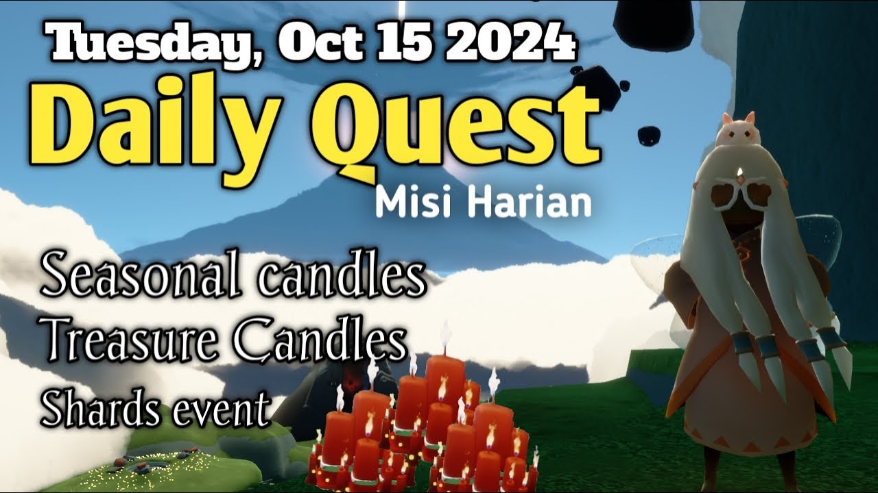 Sky Daily Quest today - Daylight Prairie 15 Oct 2024 | Sky Children of ...