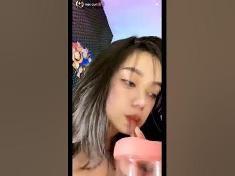 Live TikTok Meimei Chan Hampir Tumpah-Tumpah - YouTube