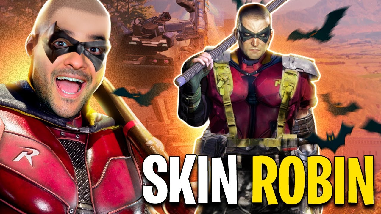 Chegou a *SKIN do ROBIN* no COD MOBILE Battle Royale - YouTube