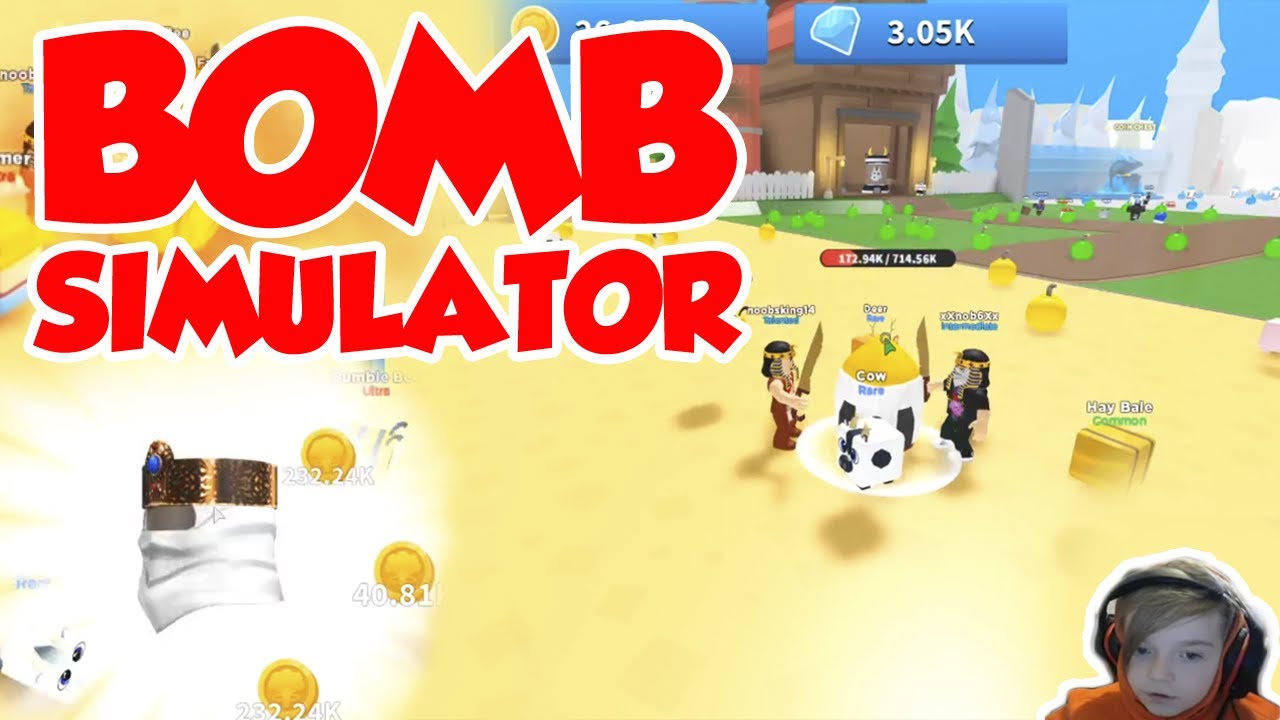 BOMB Simulator Roblox game on the Ancient Temples map, lots of ...