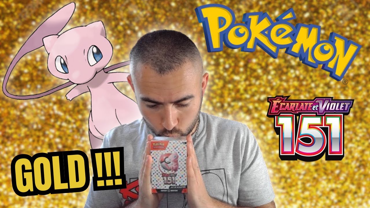 Un bisous qui vaut de l'OR !! Ouverture Bundle POKÉMON 151 !! - YouTube