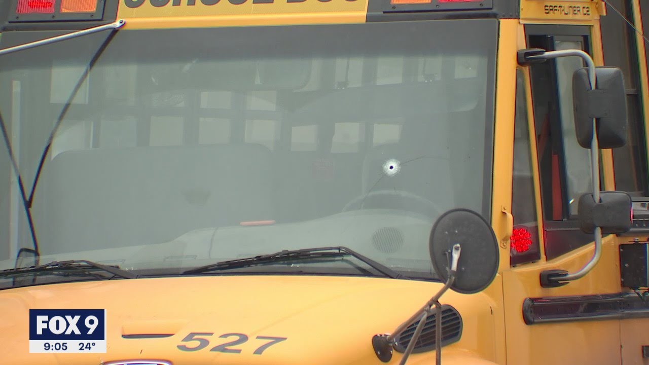 Minneapolis school bus driver shot in head | FOX 9 KMSP - YouTube