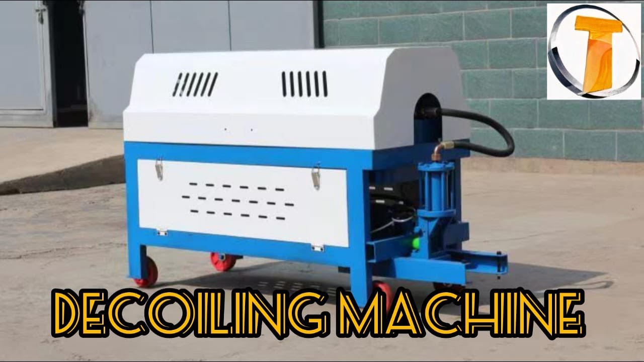Decoiling Machine | Steel wire straightening Machine | Construction ...