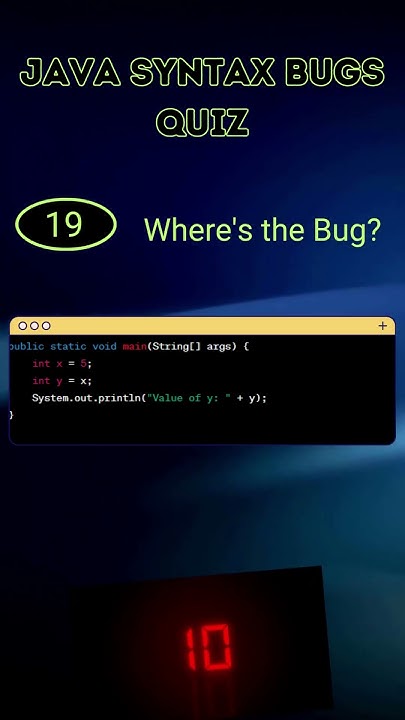 Java Bug Hunt Quiz 19: Can You Spot the Glitch? | Coding Challenge #javaprogramming #bughunt ...