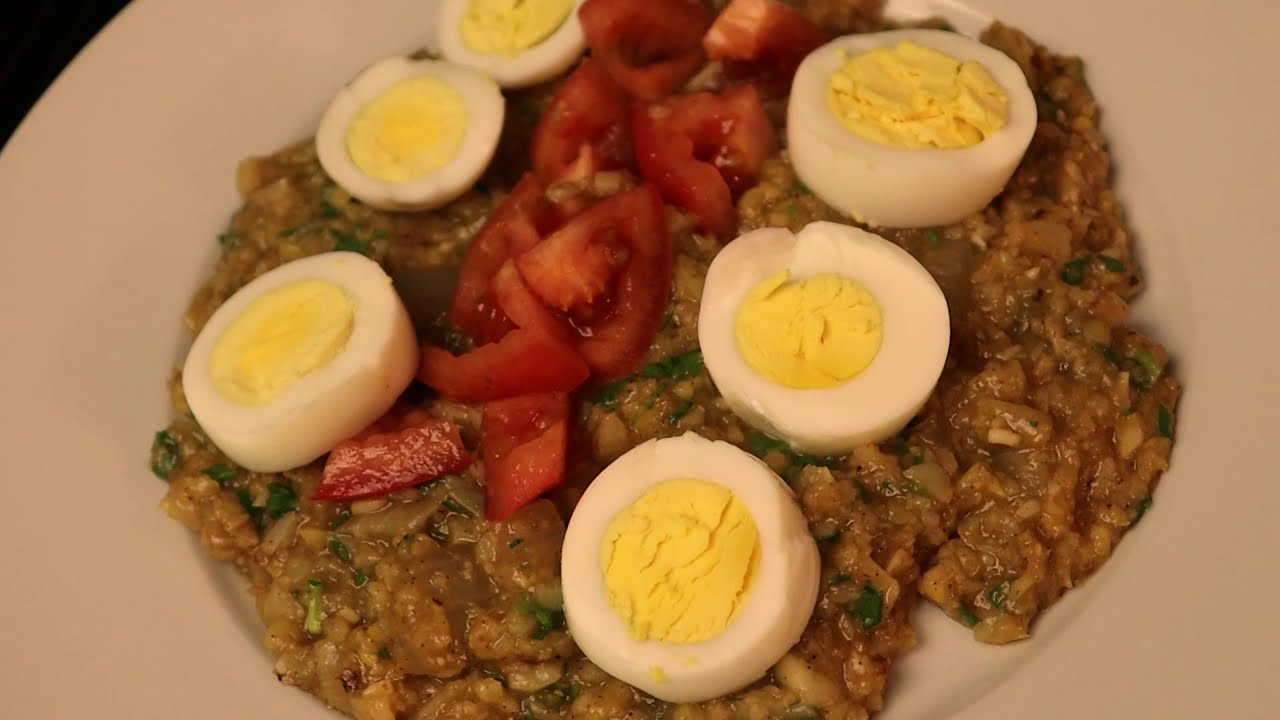 Sudanese Cuisine - Ful Medames (improvised with Lima beans) - YouTube