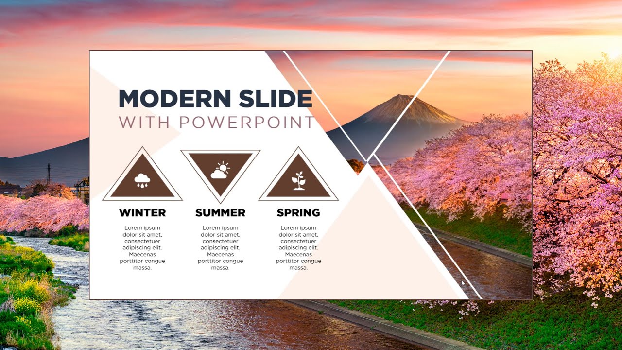 MODERN SLIDE WITH POWERPOINT - SLIDE MODERNO COM O POWERPOINT - YouTube