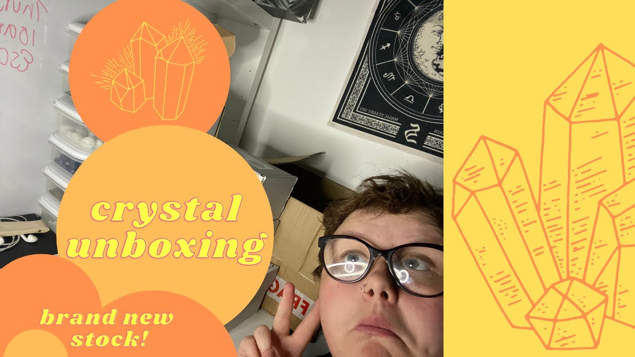 unboxing BIG crystal order - YouTube