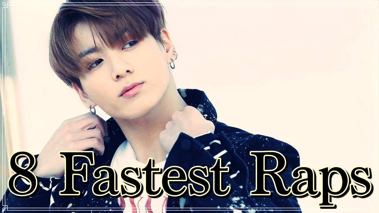 8 FASTEST JUNGKOOK RAPS - YouTube