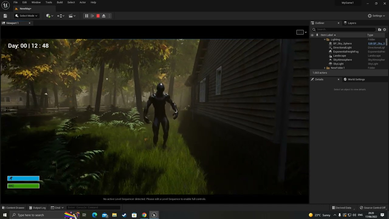 Alien Chase scene WIP Unreal Engine 5 - YouTube