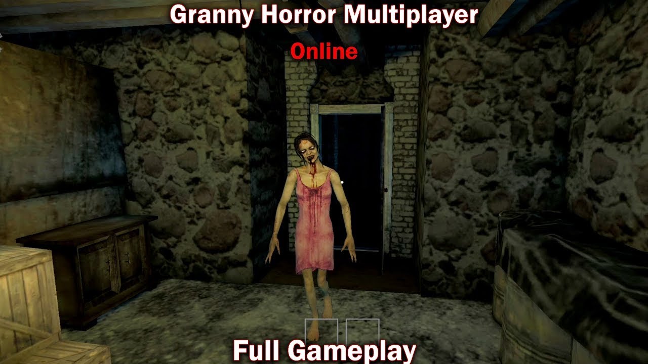 ☠️ Granma multiplayer horror game 🫣😶‍🌫️(solo) - YouTube