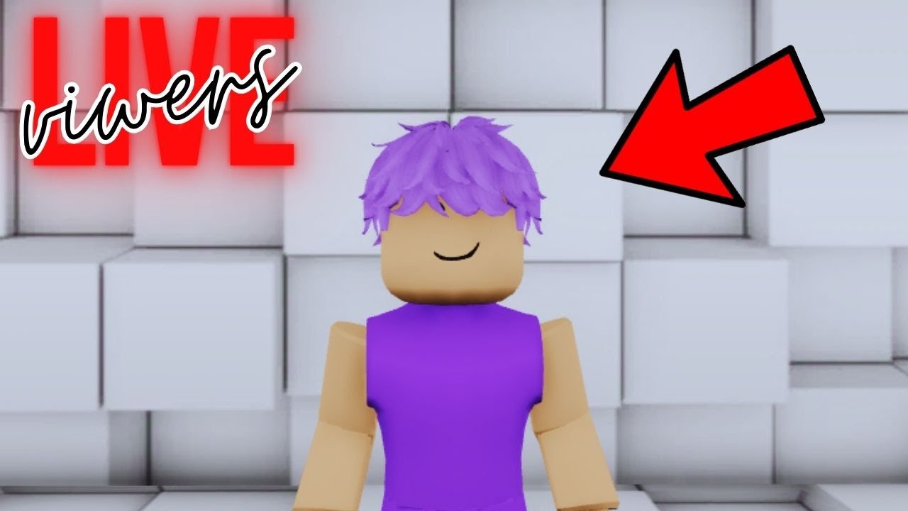 Playing Roblox With Viewers |🔴LIVE - YouTube