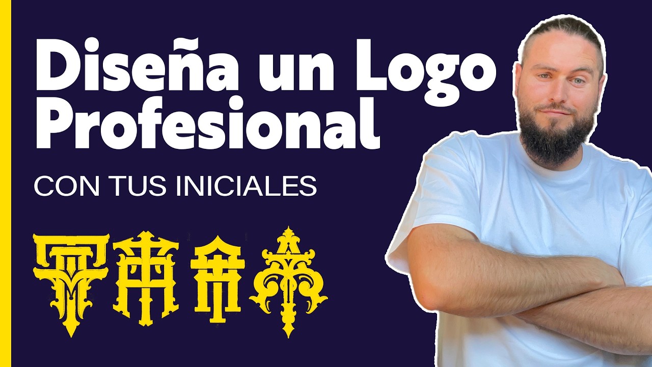 5 Tips para hacer un MONOGRAMA con tus iniciales [CURSO Diseño Gráfico ...