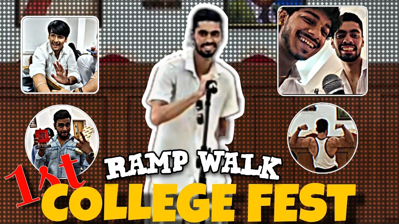 COLLEGE RAMP WALK EVENT | PRATHAM VERMA VLOGS - YouTube