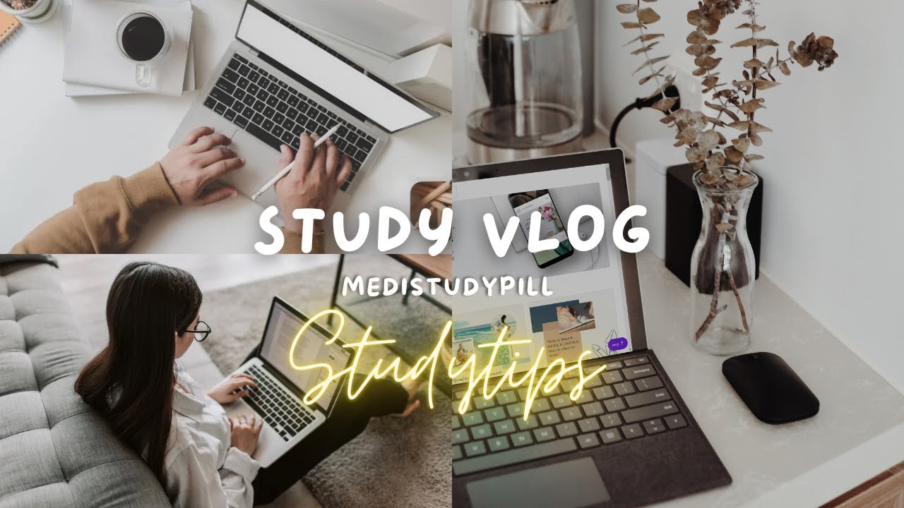 Vlog| Tips on how to study effectively| motivation for MCAT students #studyeffectively # ...