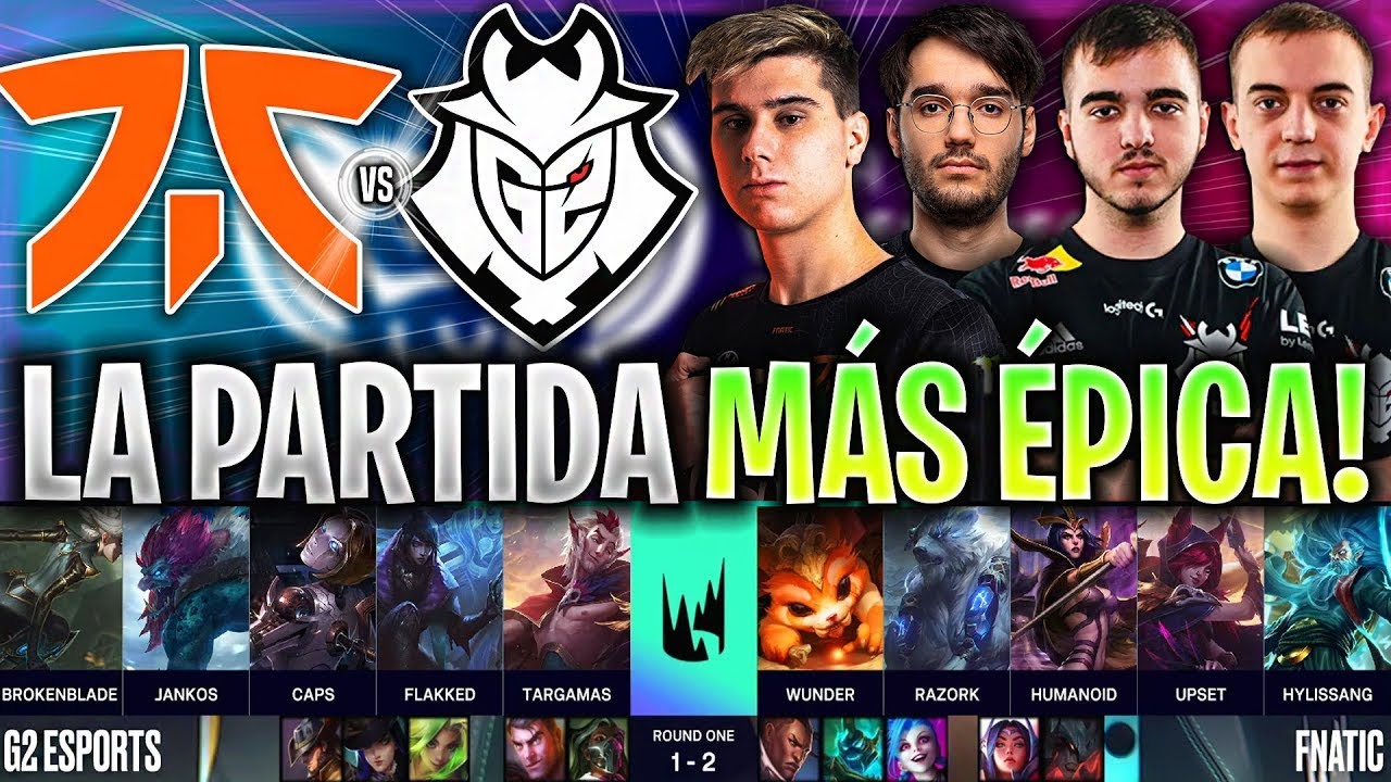 G2 VS FNC PARTIDAZO DE LA LEC!! LEC 2024 LEAGUE OF LEGENDS - YouTube