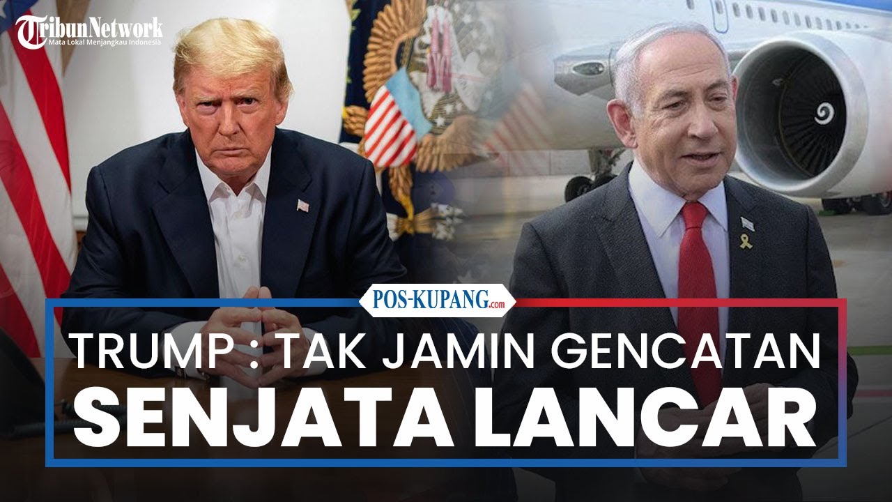 Trump: Saya Tak Jamin Gencatan Senjata di Gaza Akan Bertahan - YouTube