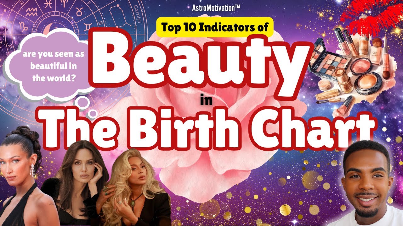 BEAUTY in The Birth Chart💄🌸: *Top 10* Indicators of Beauty in Your ...