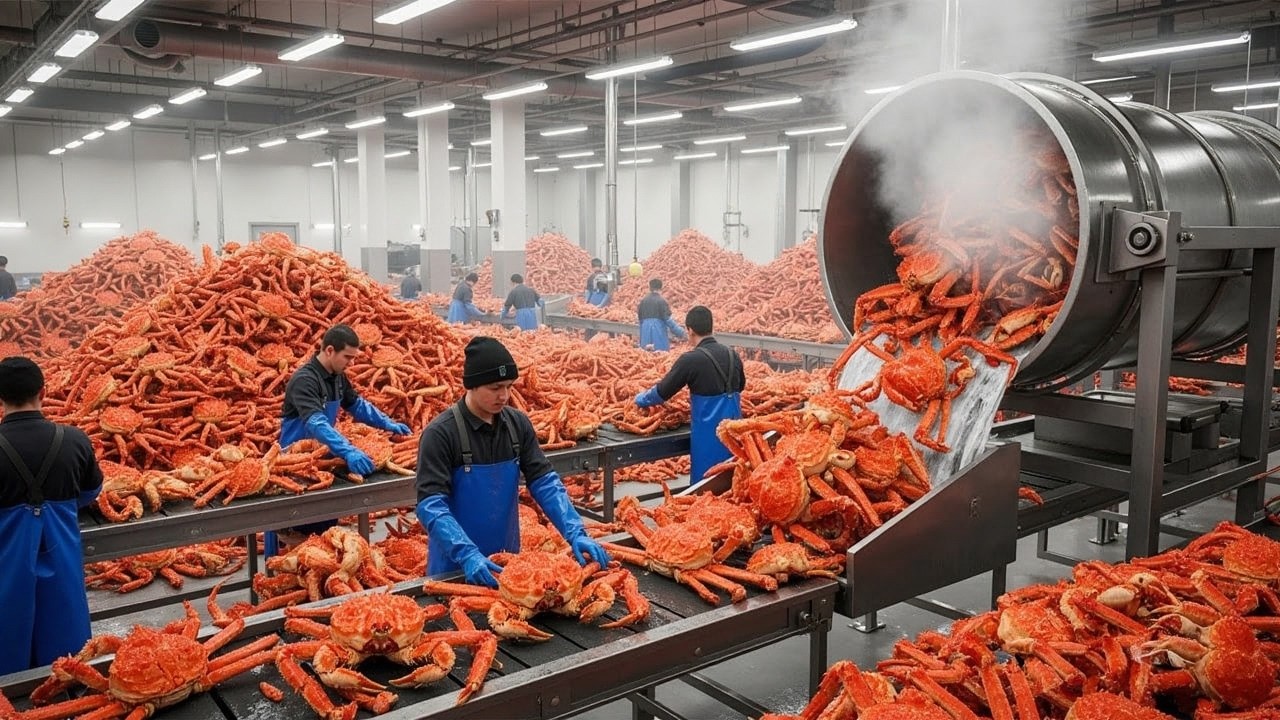 Massive King Crab Catching Operation – Millions of Crabs Are Caught Worth $2 Millions of Dollars ...